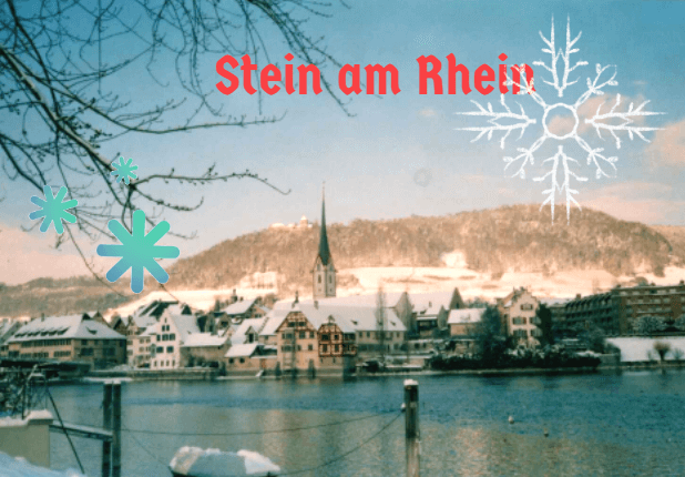 Stein am Rhine in Winter